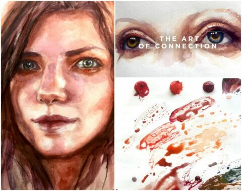 The Art of Connection | Painting an Expressive Portrait with Lauren ...