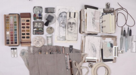 Free Art Video: Portable Art Studio with Jeanne Oliver - Jeanne Oliver